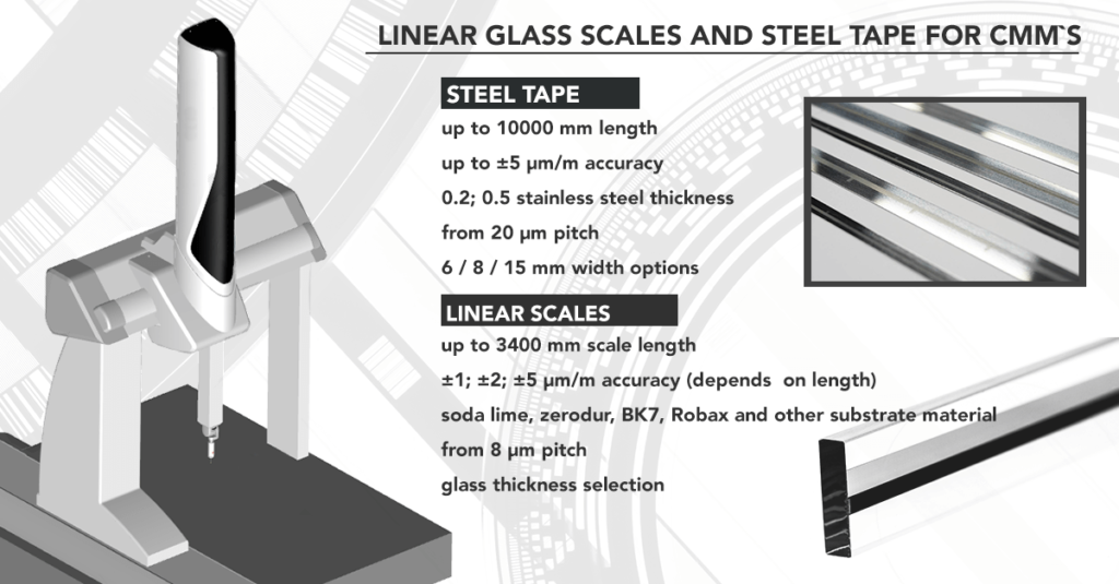 Linear Scales for Coordinate Measuring Machines | Micro Optical by ...