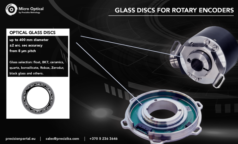 Optical Glass Discs for Encoders | Micro Optical by Precizika Metrology