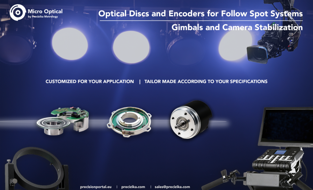 Optical Glass Discs and Encoders for Follow Spot Systems, Gimbals and ...